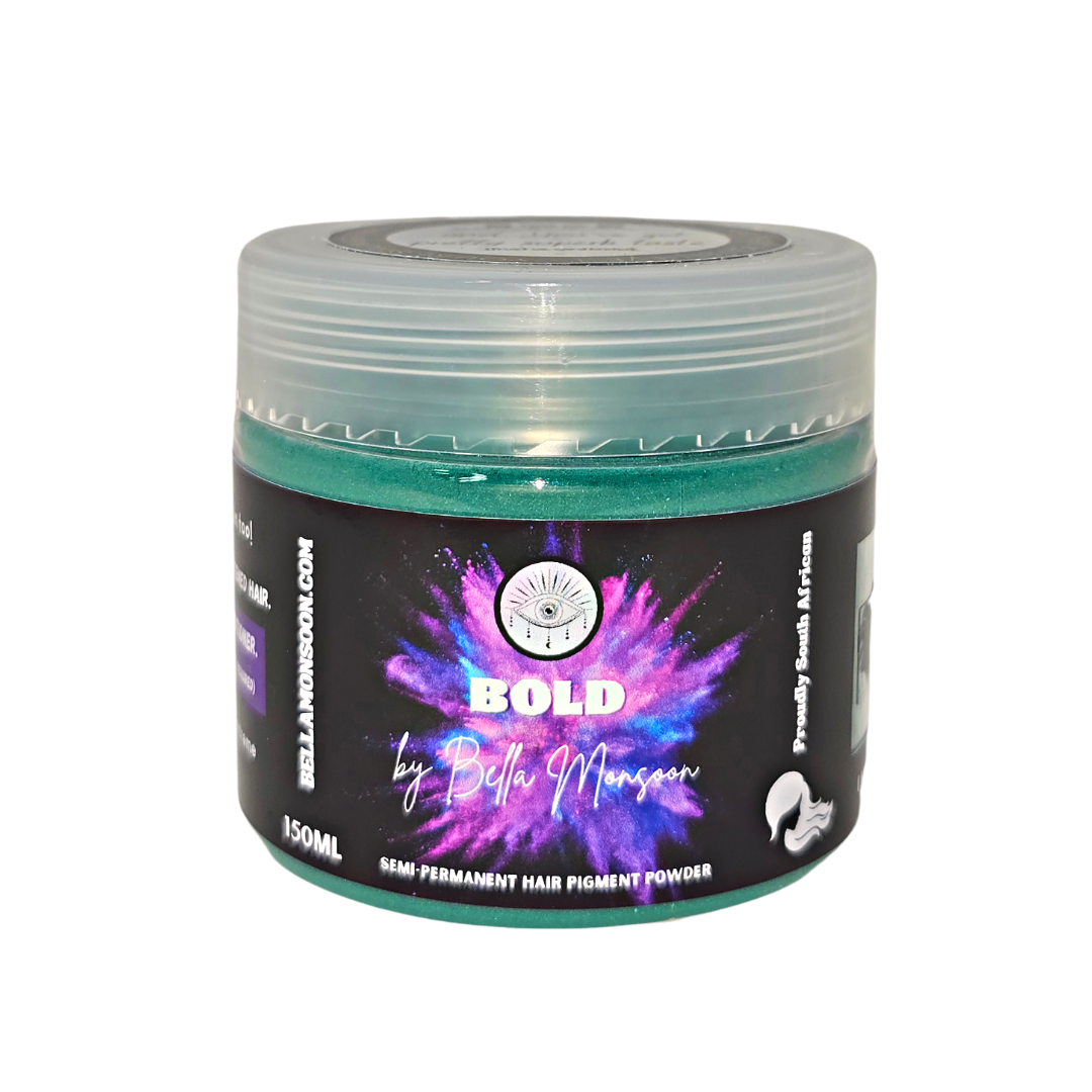 150ml Bella Monsoon Semi-Permanent Hair Pigment Powder- Jungle | Shop ...