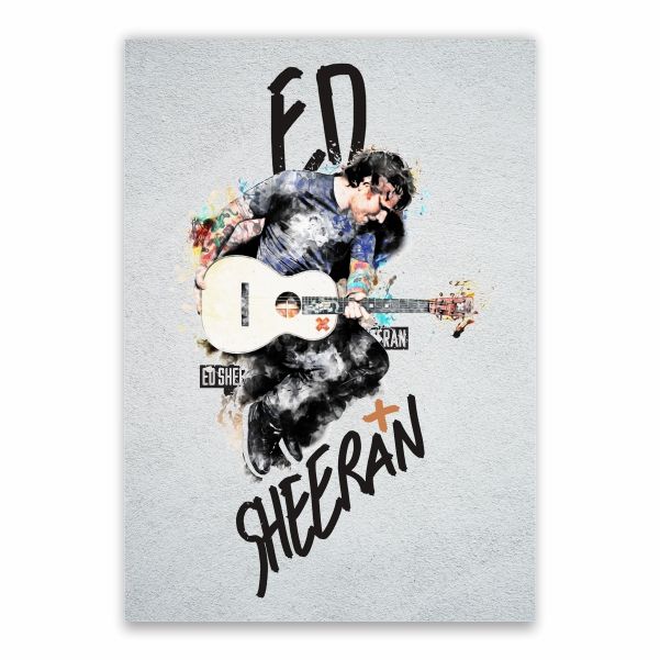 Ed Sheeran Performing Poster - A1 | Shop Today. Get it Tomorrow ...