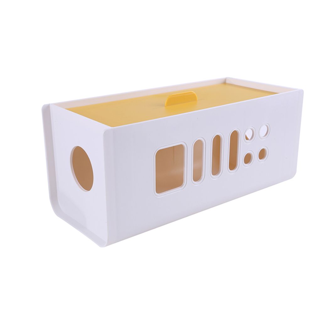 Anti Dust Charger Socket Organizer Network Line Cable Tidy Storage Box ...