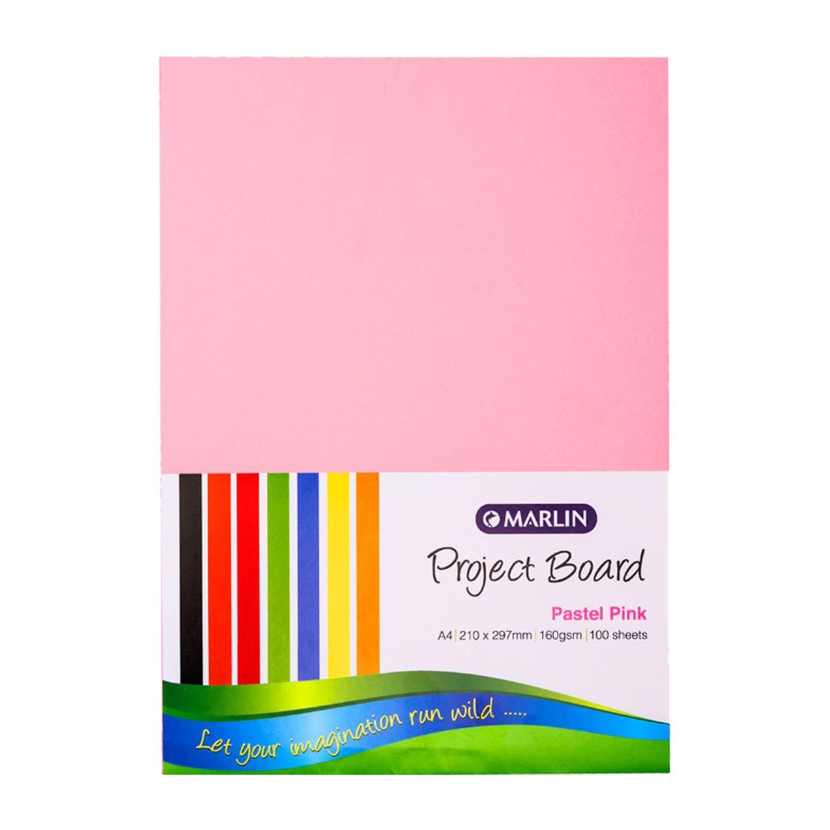 Marlin - 100 A4 Project Boards 160gsm - Pastel Pink x 2 | Shop Today ...