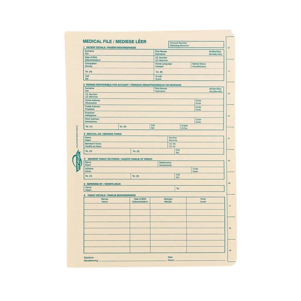 OPTIPLAN 740 Files Med Std With Gusset A4 120g Cream (Pack Of 100 ...