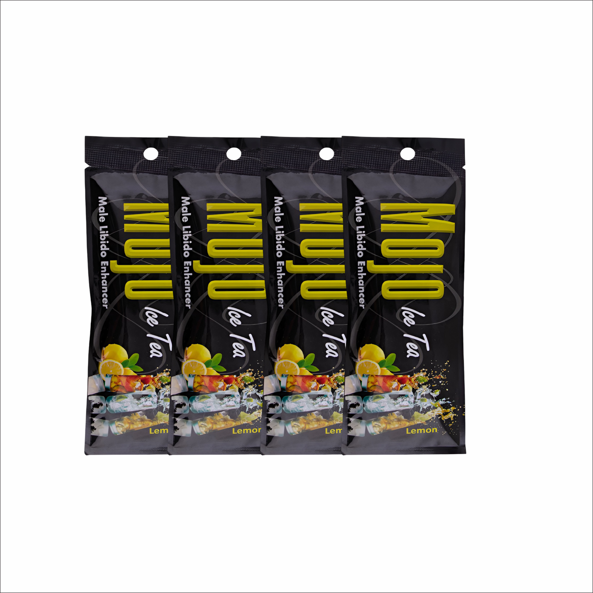 4 Sachets Mojo Ice Tea Libido Enhancer - Lemon Flavour | Up to 72 Hours ...