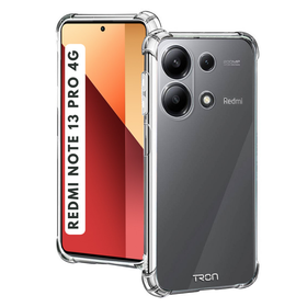 TRON Protective Shockproof Transparent Case for Xiaomi Redmi Note 13 ...