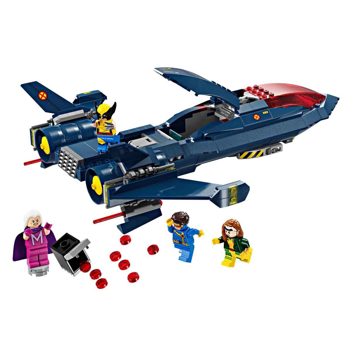 LEGO 76281 Marvel X-Men X-Jet Superhero Building Toy Set - Parallel ...