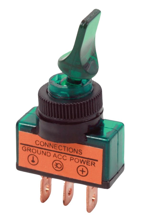 Duckbill Toggle Switch with Light - Green | Shop Today. Get it Tomorrow ...