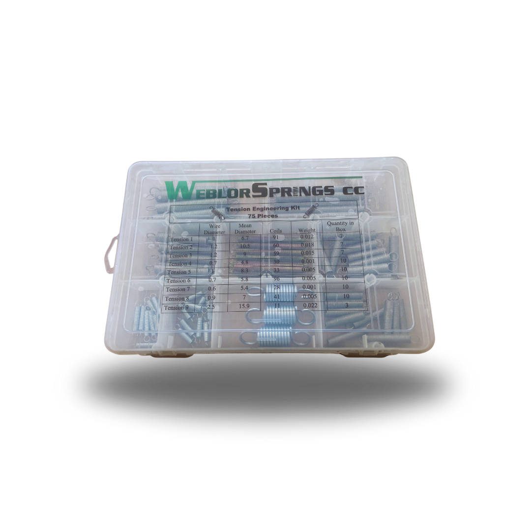 Weblor Springs - Springs - Assorted Tension Springs - 75 Pieces | Shop ...