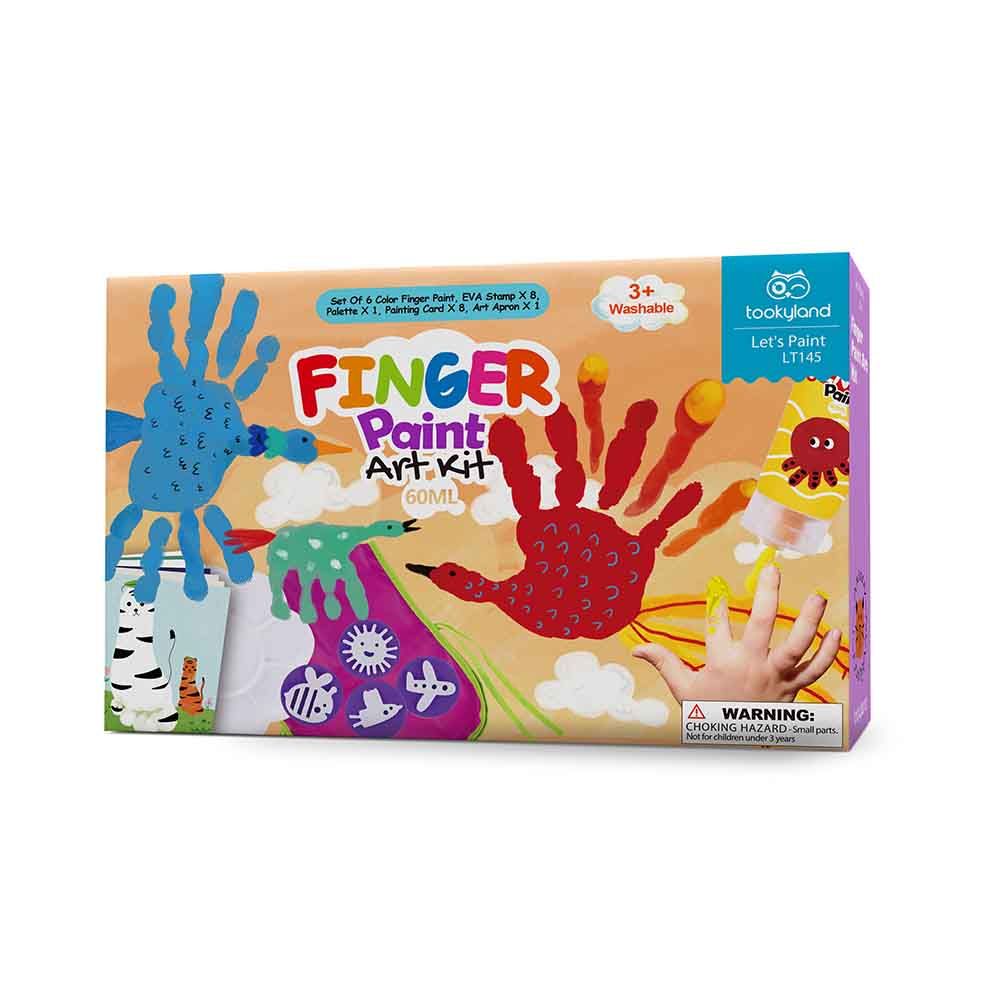 TookyToy Washable Finger Paint Art Kit | Shop Today. Get it Tomorrow ...