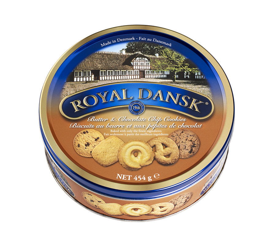 Royal Dansk - Danish Butter & Chocolate Chip Biscuits 454g | Shop Today. Get it Tomorrow ...