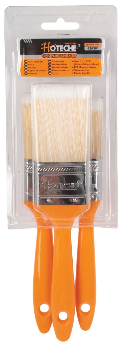 Hoteche 3 Piece Paint Brush Set | Shop Today. Get it Tomorrow ...