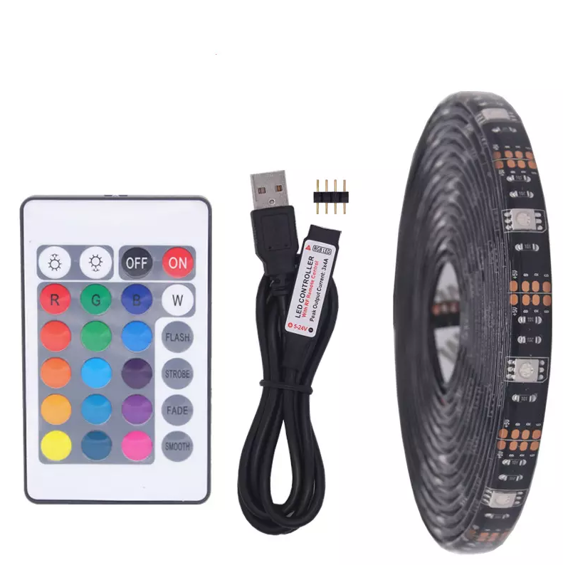 5M USB TV RGB LED 5050 Strip Light | Shop Today. Get it Tomorrow ...