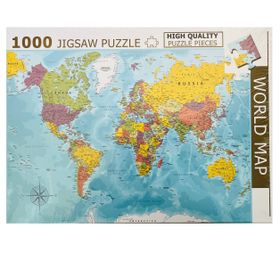 World Map 1000 Piece Jigsaw Puzzle | Shop Today. Get it Tomorrow ...