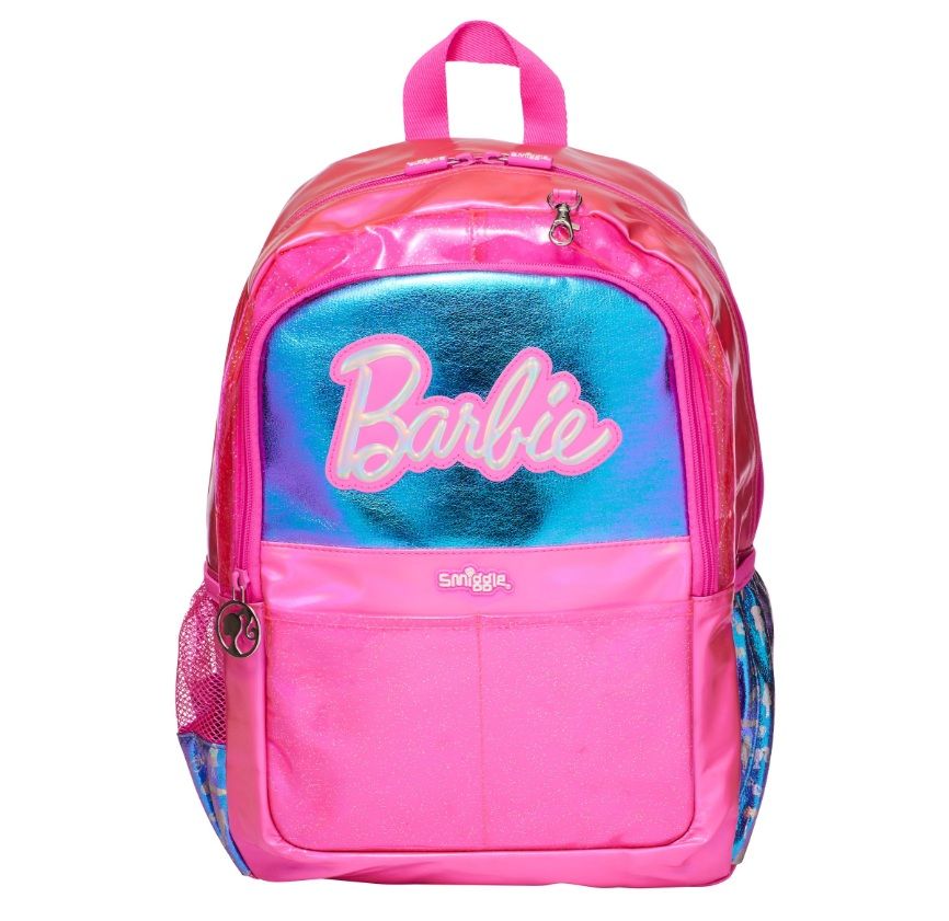 Smiggle Pink Barbie Play and Go Classic Backpack - Pink | Shop Today ...