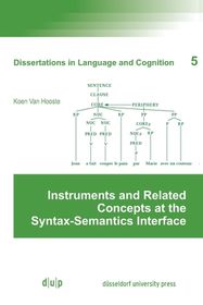 Instruments and Related Concepts at the Syntax-Semantics Interface | Shop Today. Get it Tomorrow ...