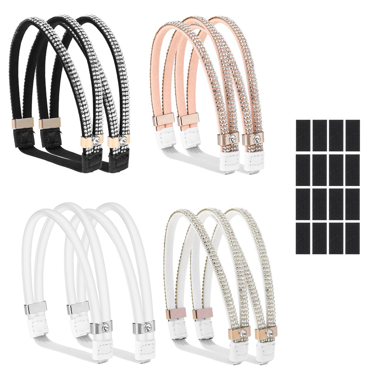 4 Pairs Ankles Anti-Loose Straps, Elastic High Heels Shoe Straps | Shop ...