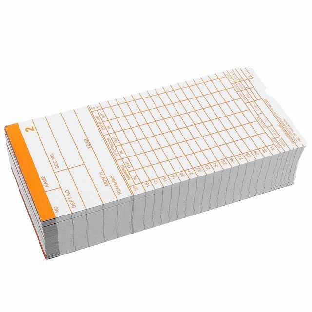 Paper Time Card | Shop Today. Get it Tomorrow! | takealot.com
