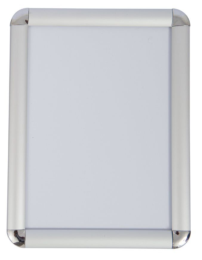 A4 Easy Load Poster Snap Frame with Round Corners Deluxe Aluminium | Shop Today. Get it Tomorrow ...