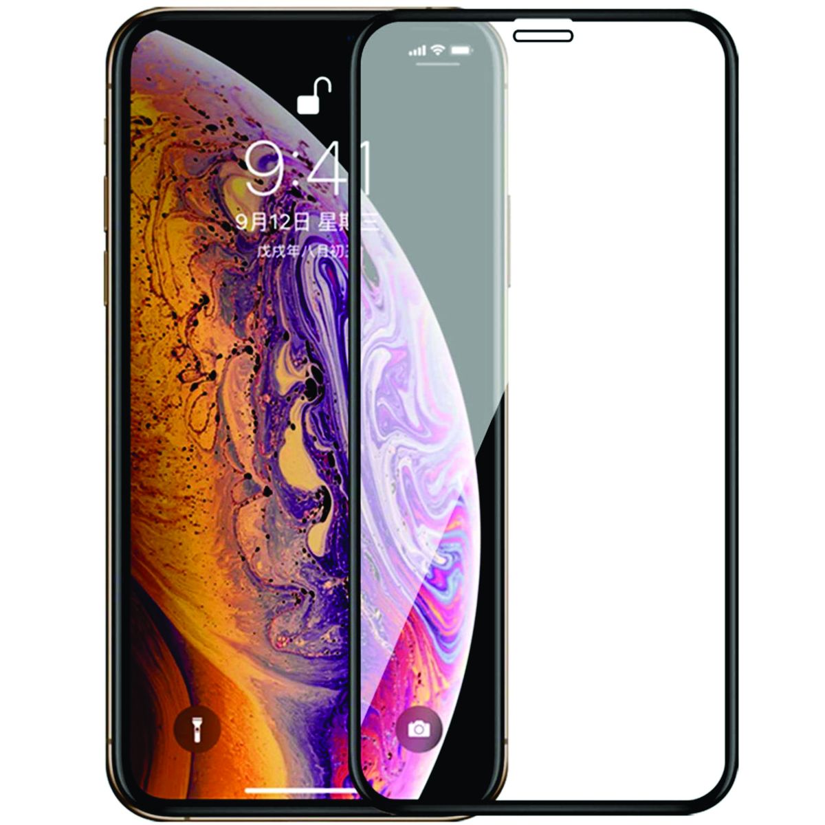 Apple iPhone X Screen Protector Guard 9D Tempered Glass | Shop Today ...