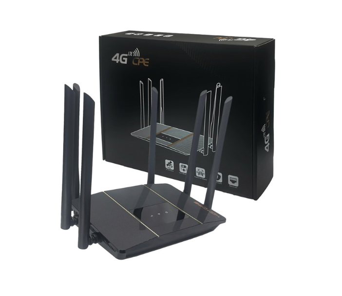 4G LTE WiFi Router with 6 Antennas - High-Speed Wireless Router ...