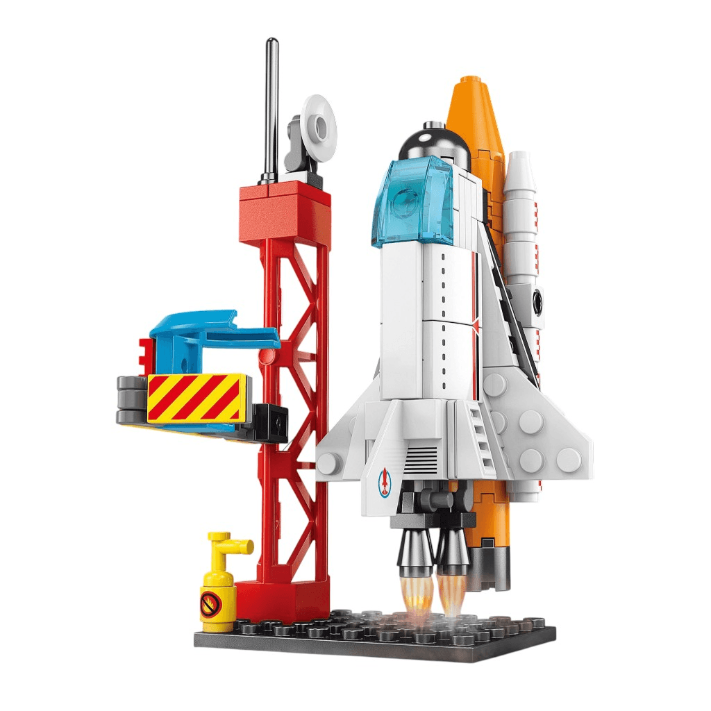 107 Piece - Space Shuttle Launch Pad Building Blocks Set - White | Shop ...