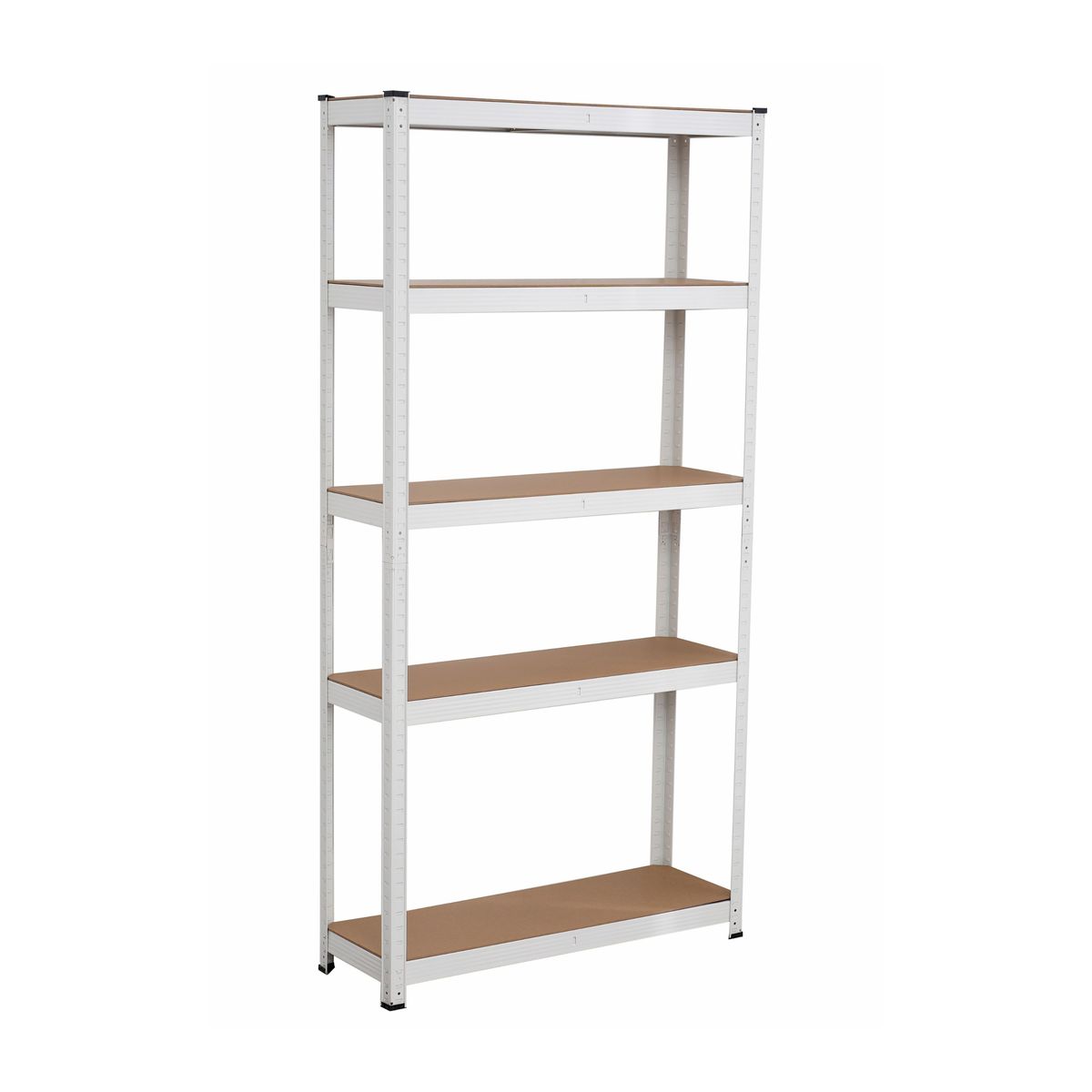 Titan Rack - 5 Tier Shelving - 90 x 30 x 180CM (White Frame) | Shop ...