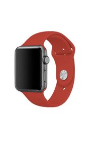 Silicon Watch Strap 42/44mm for Apple iWatch - Red | Shop Today. Get it ...