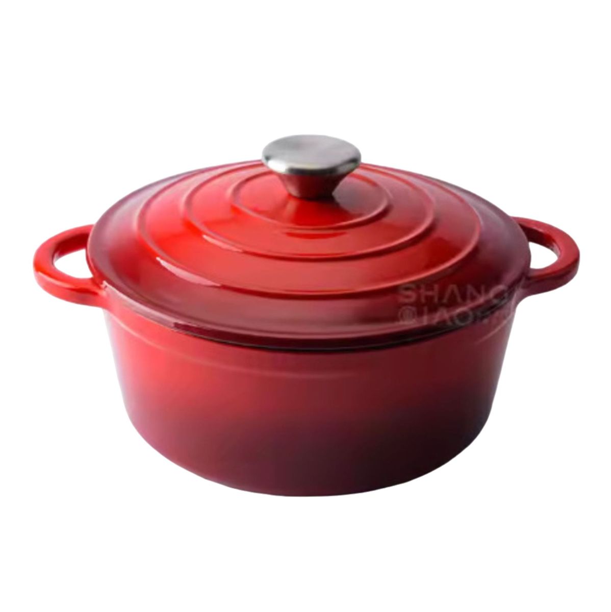 Fr-Ya28a Cast Iron Pot 28cm Red | Shop Today. Get it Tomorrow ...