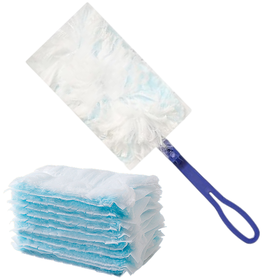 Bestby - 40 Disposable Duster Refills Head with 2 Handles for Cleaning ...
