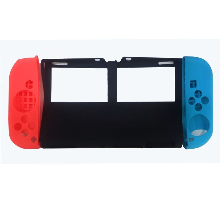 Silicone Case for Nintendo Switch OLED - Black and Neon | Buy Online in ...