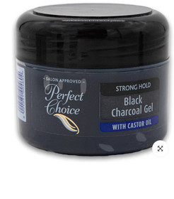 Perfect Choice Black Charcoal Gel With Castor Oil Strong Hold 250ml ...