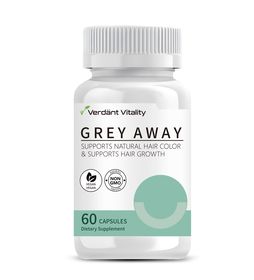 Verdant Vitality - Grey Away Advanced Anti-Grey Hair Supplement - 60's ...
