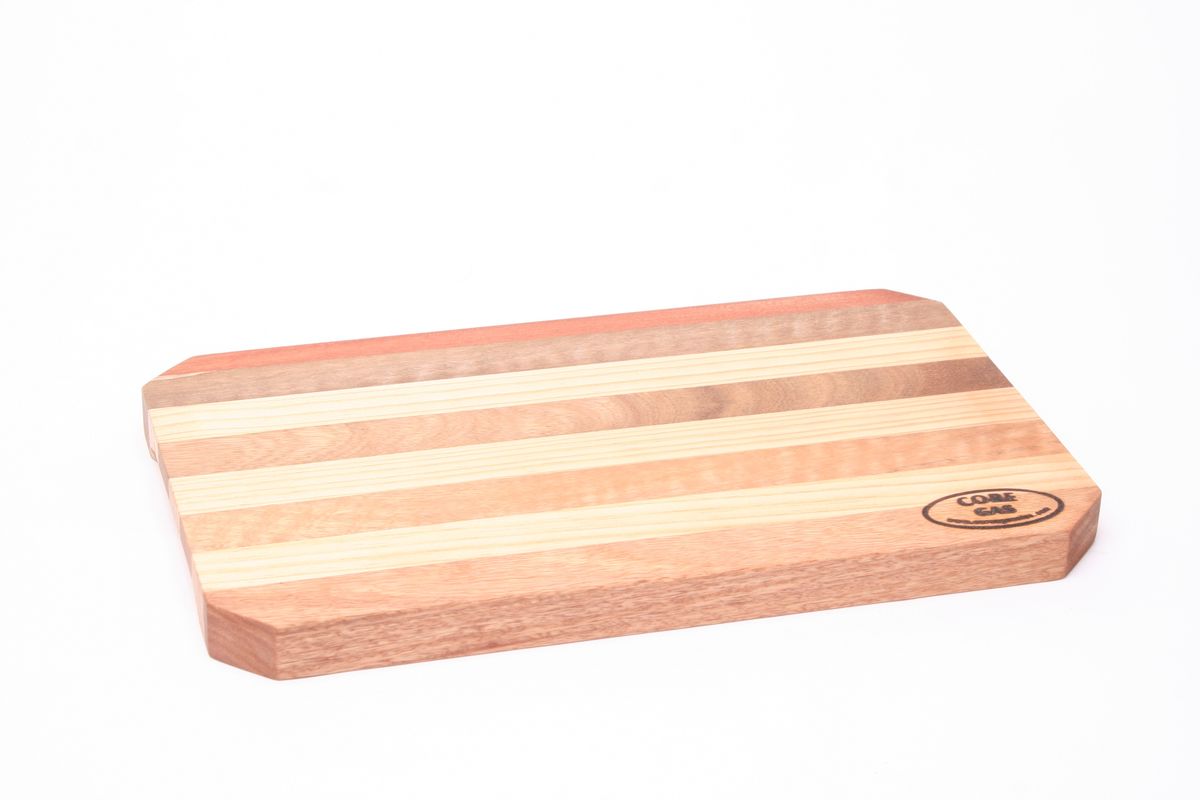 Wooden Cheese Board 17 X 28 X 2cm Sustainably Harvested Wood Shop