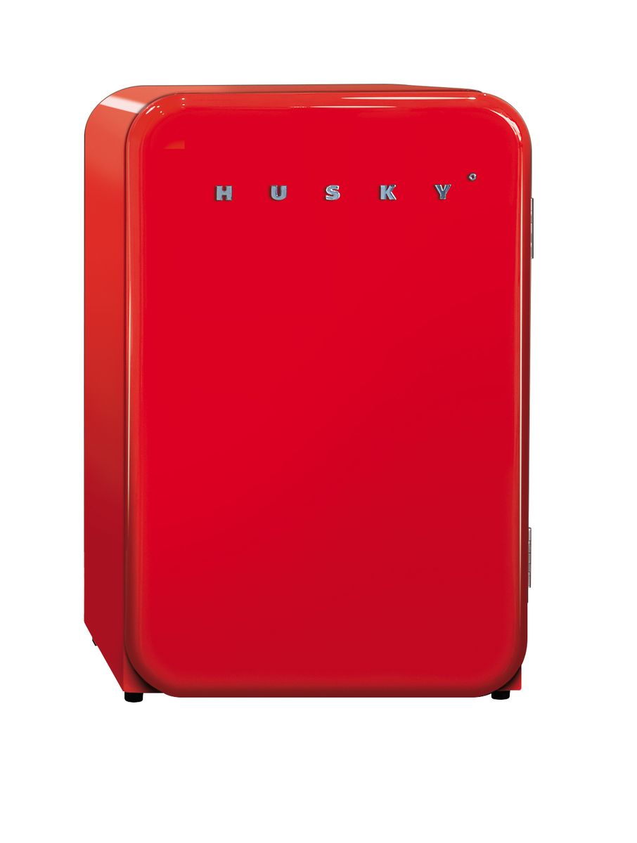 Husky - 110L Undercounter Retro Fridge | Red | Shop Today. Get it ...