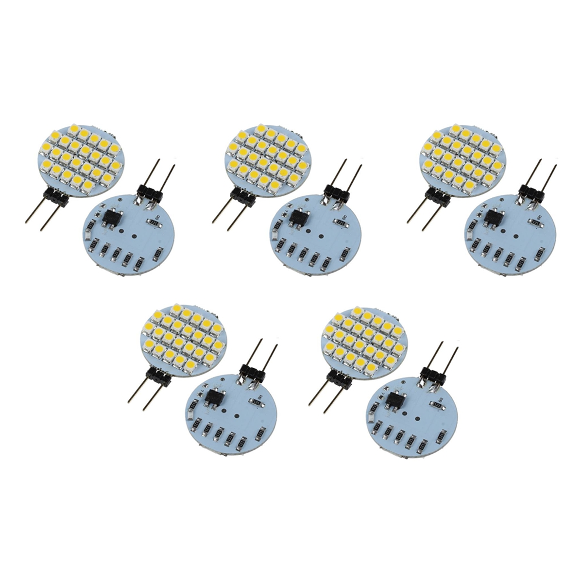 10Pcs Mirror Front Light Led G4 12V Disc Shaped 12V Led G4 | Shop Today ...