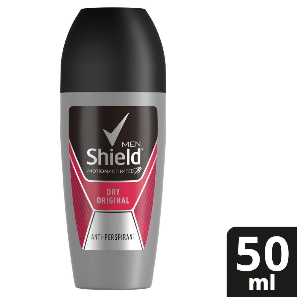 Shield Men Dry Original Antiperspirant Roll-On Deodorant 50ml | Shop ...