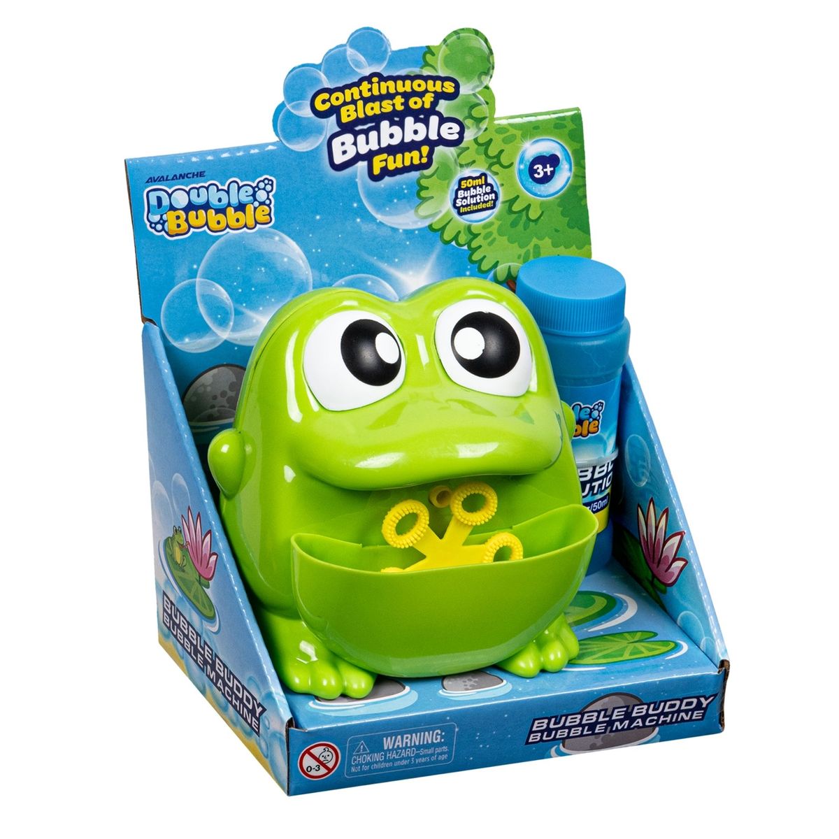 Double Bubble - Bubble Buddy Bubble Machine - Frog | Shop Today. Get it Tomorrow! | takealot.com