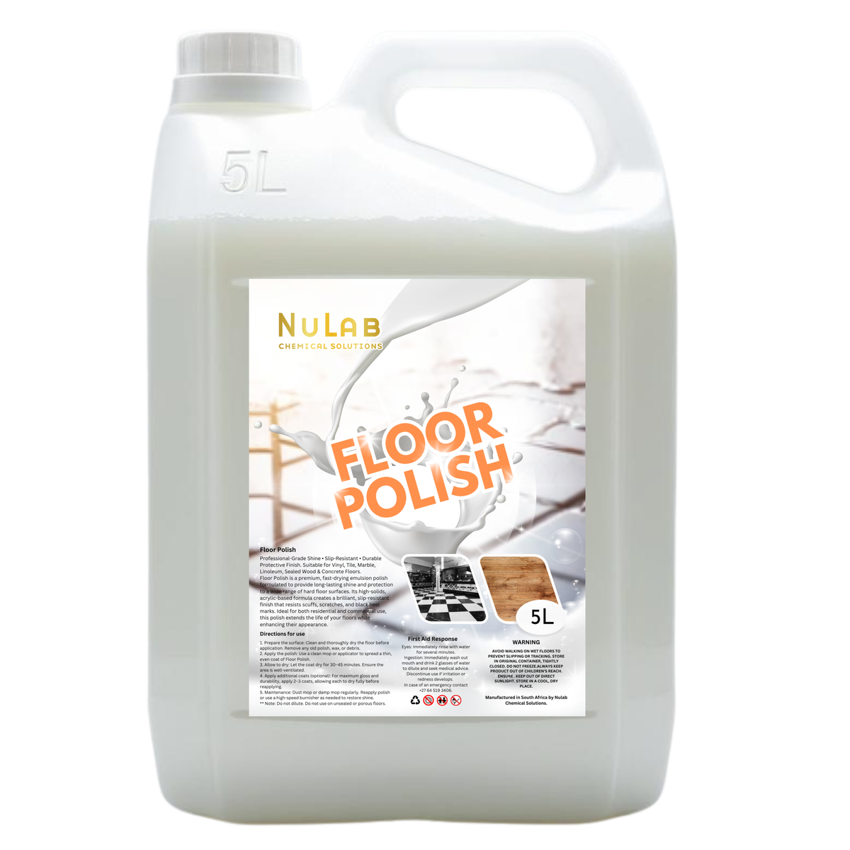 Floor Polish - 5L | Shop Today. Get it Tomorrow! | takealot.com