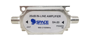 Space TV Inline Satellite IF Amplifier 20DB 950-2400Mhz | Shop Today ...