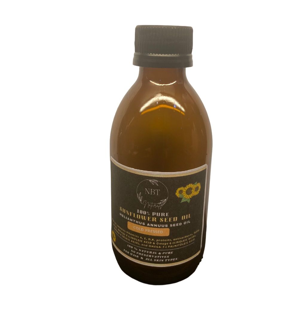 NBT Naturals - Sunflower Seed Oil - Extra Virgin & Cold Pressed | Shop ...