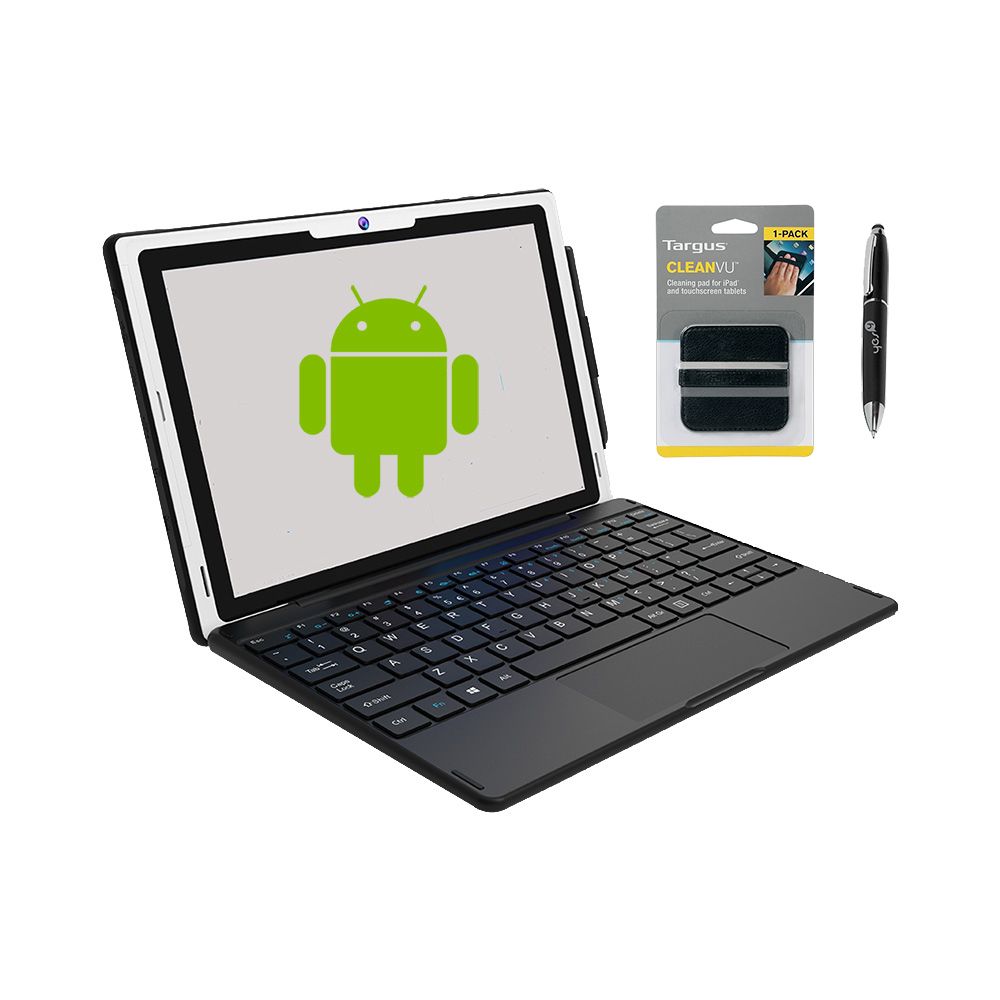 Mecer Xpress DX10-66-LTE 10.1" Ruggedized Android 2-in-1 Tablet Bundle ...