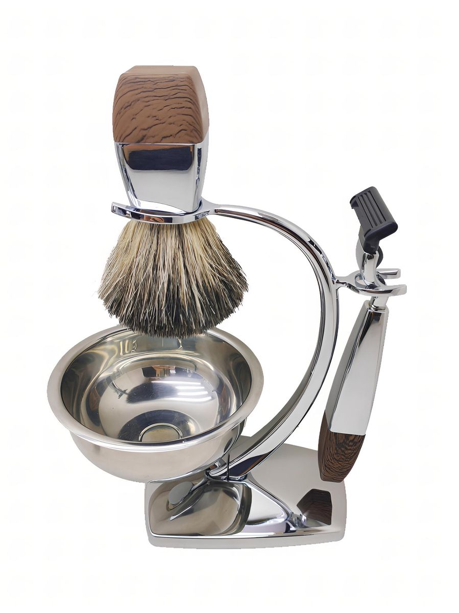 Luxury 4in1 Men's Manual Razor Shaving Bowl Shaving Brush Set | Shop ...