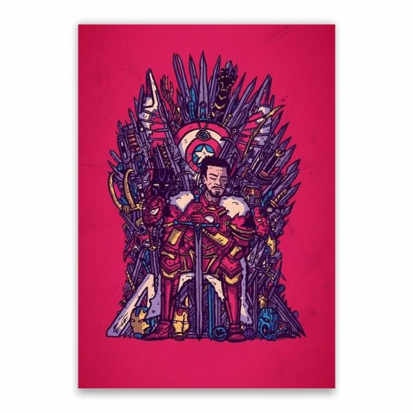 Iron Man Throne Poster - A1 | Shop Today. Get it Tomorrow! | takealot.com