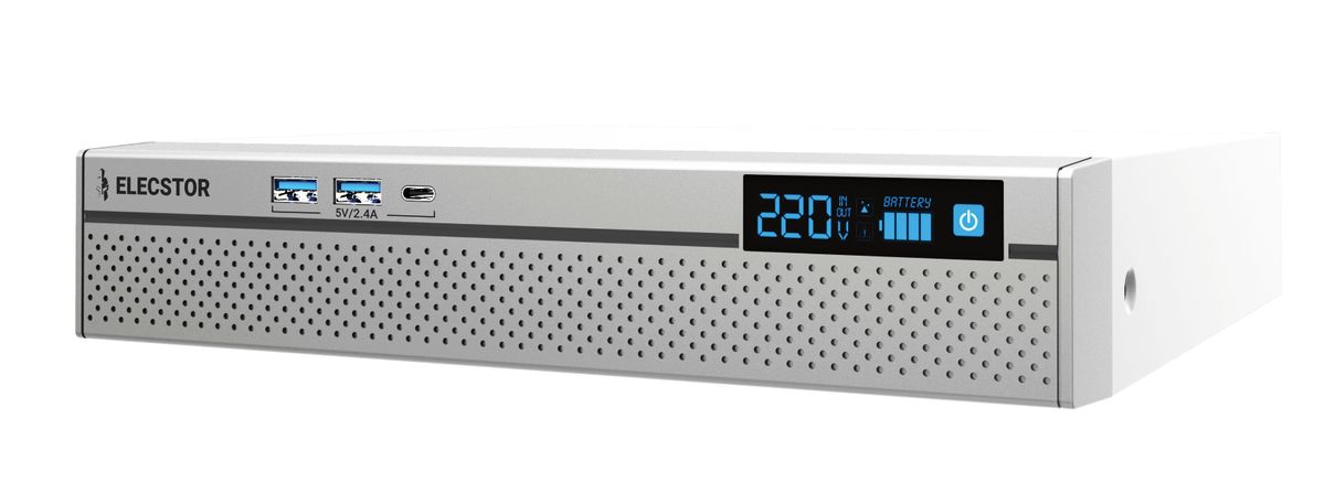 Elecstor Mercury Edition 100W 75WH LiFePO4 Mini UPS dual port USB ...