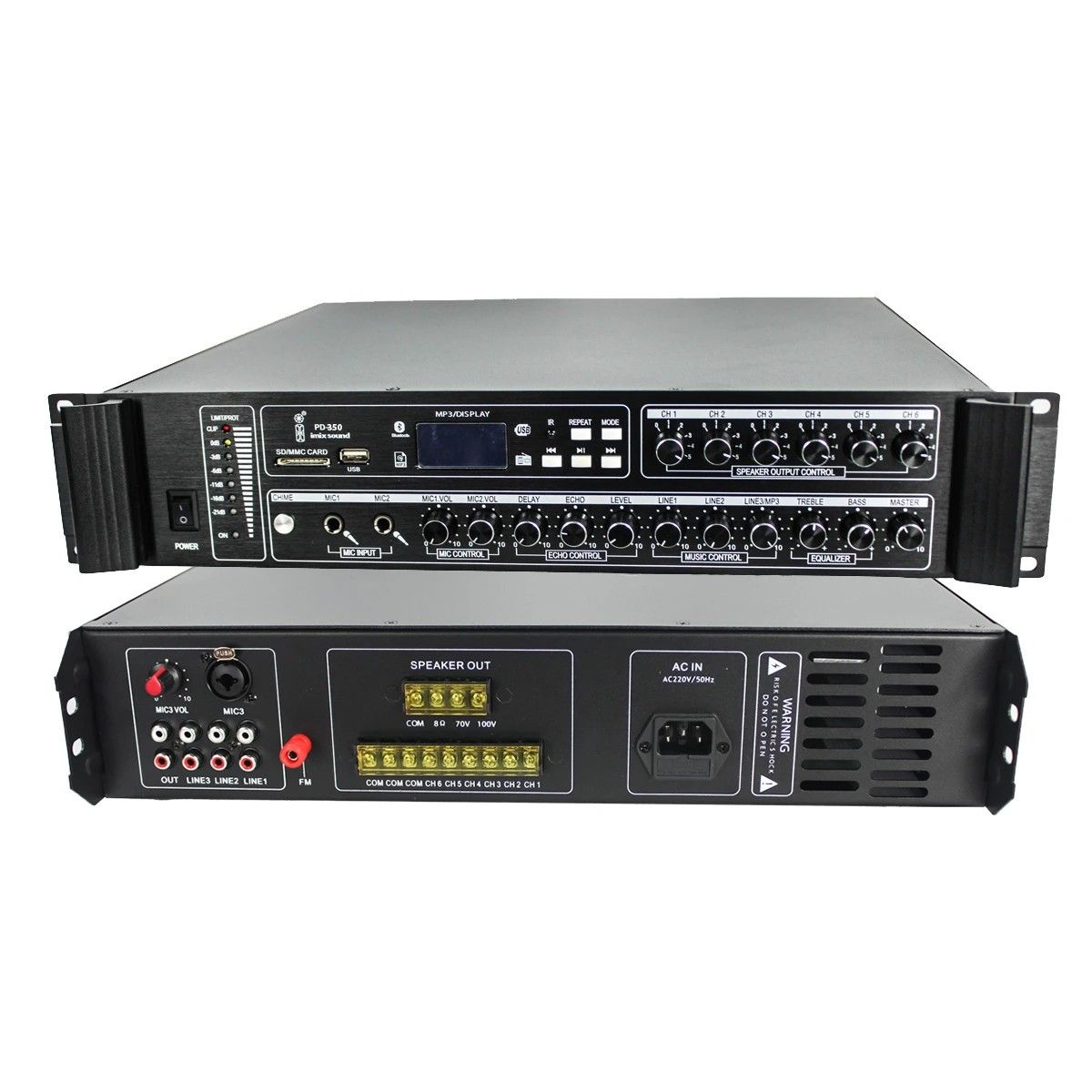 Imix PD-350 350W Public Address Amplifier | Shop Today. Get it Tomorrow ...