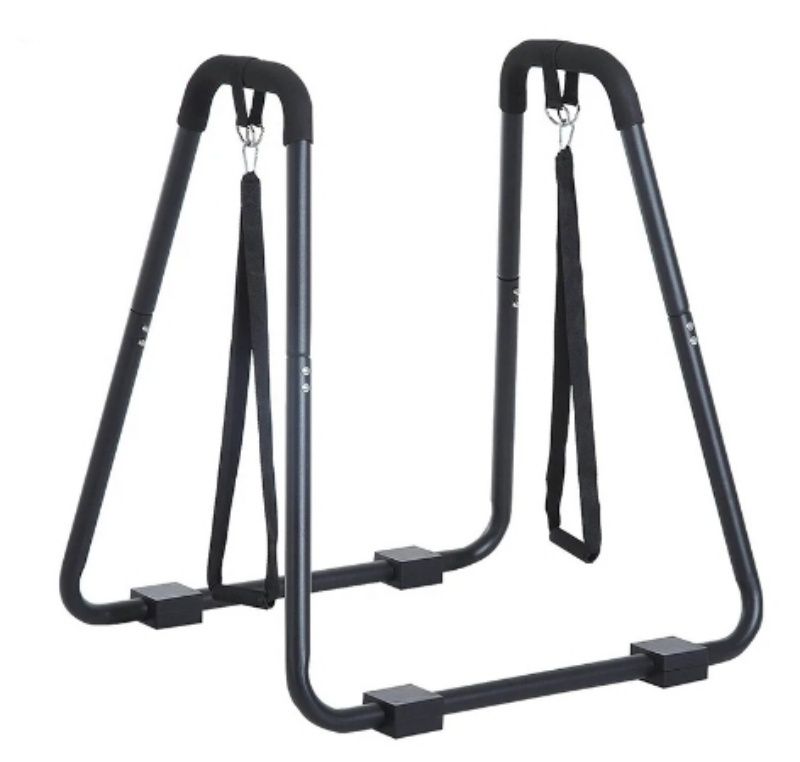 Parallel Bars 400 LBS Dip Stand Station Strength Training Fitness ...