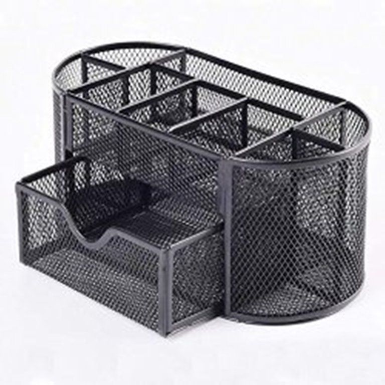 Wire Mesh Desk Organizer - Black - LD01-708-5 | Shop Today. Get it ...