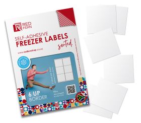 Redfern Freezer 6UP Self Adhesive Laser Labels -10sheets | Shop Today ...