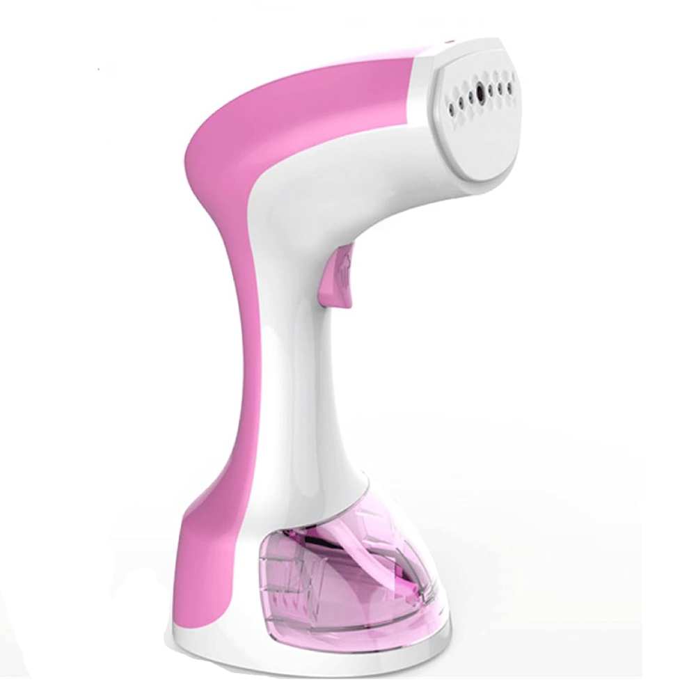 Automatic 1500W Pink Handheld Garment Steamer 260ml l Water Capacity ...