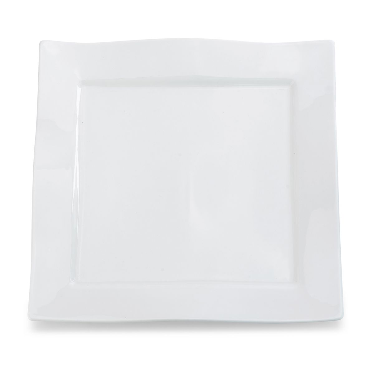 Plate - Kitchen Accessories - Ceramic - Wave - White - Single | Shop ...