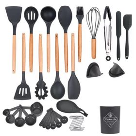 MyKitchen 38 Silicone Kitchen Utensil Set | Shop Today. Get it Tomorrow ...
