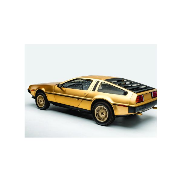 Back into the Future Car Gold - A1 Poster | Shop Today. Get it Tomorrow ...